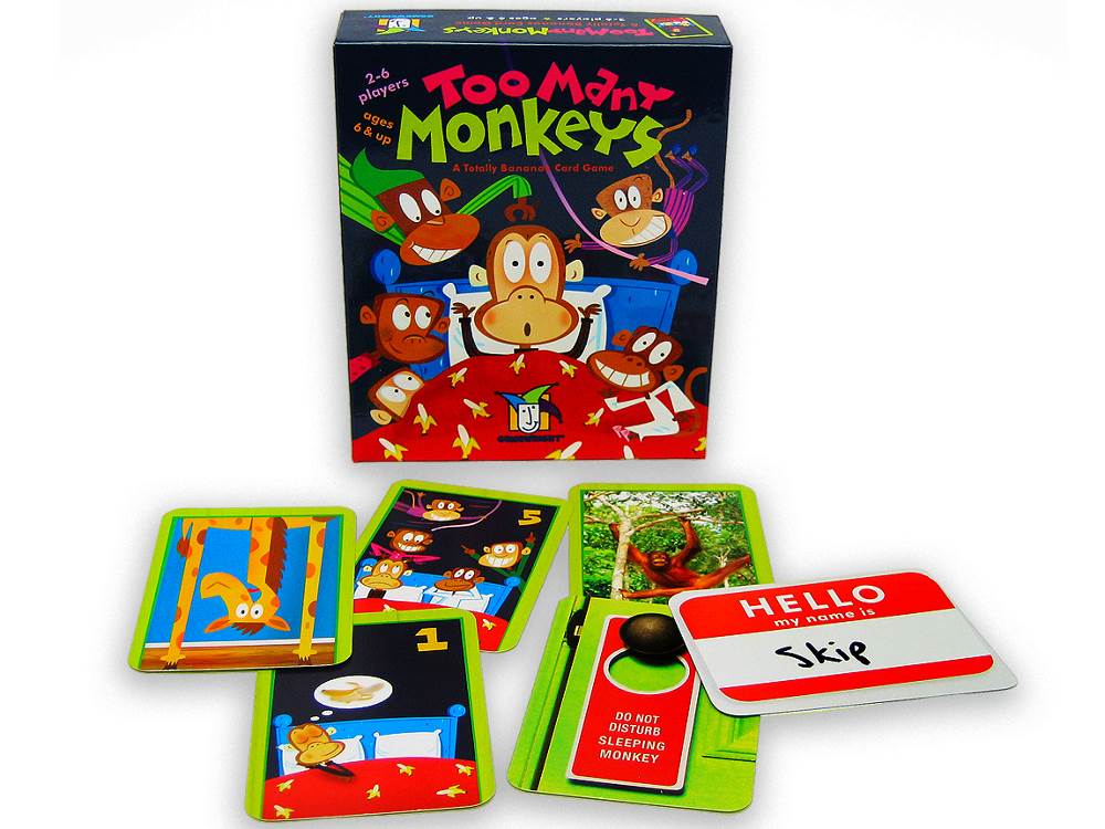 Too Many Monkeys Card Game – The Little Lost Bookshop