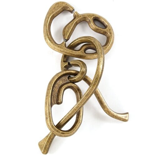 Hanayama Cast Puzzle: Level 6 Enigma – The Little Lost Bookshop